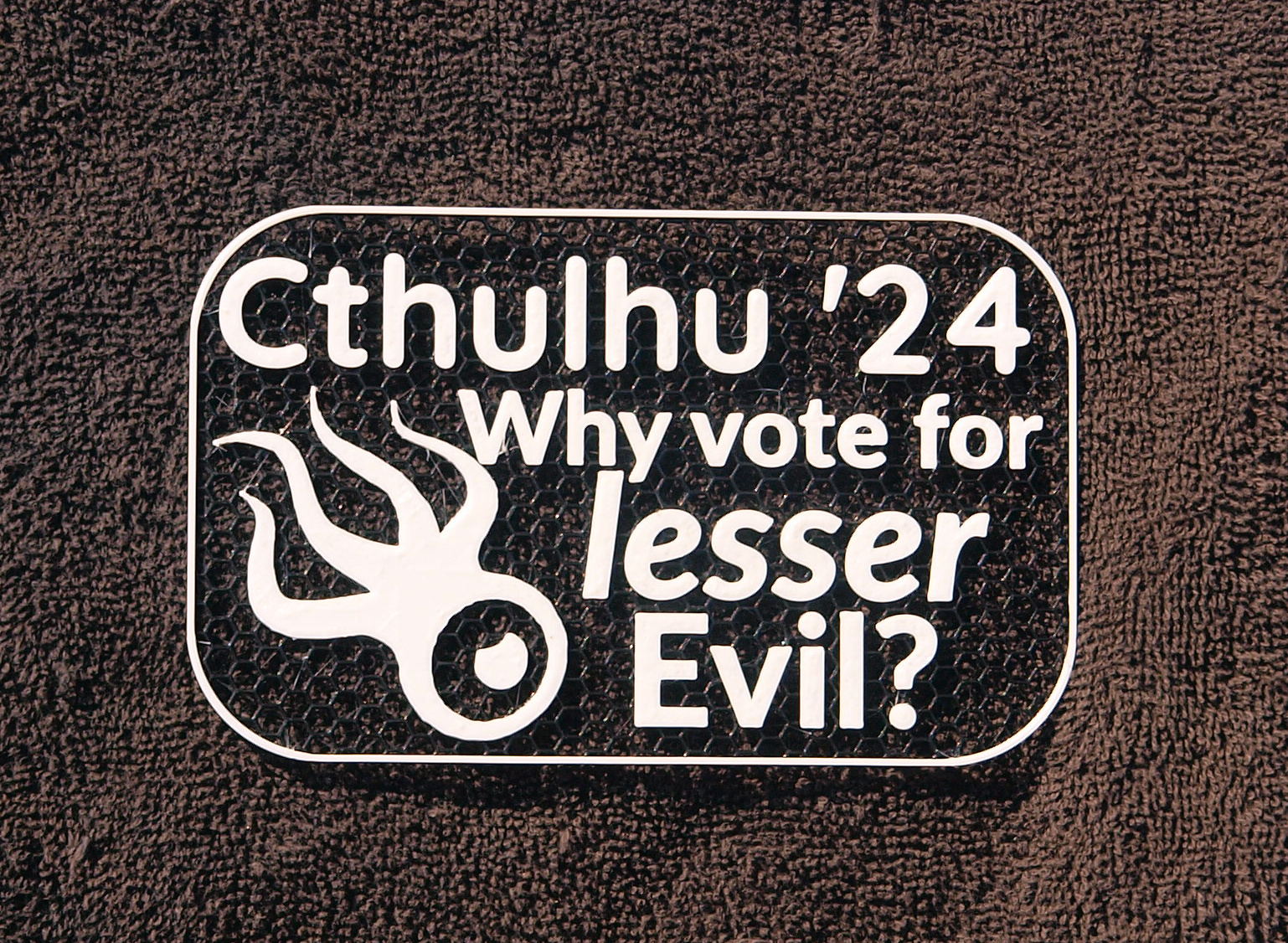 Vote Cthulhu signs von h2odragon | Kostenloses STL-Modell herunterladen ...