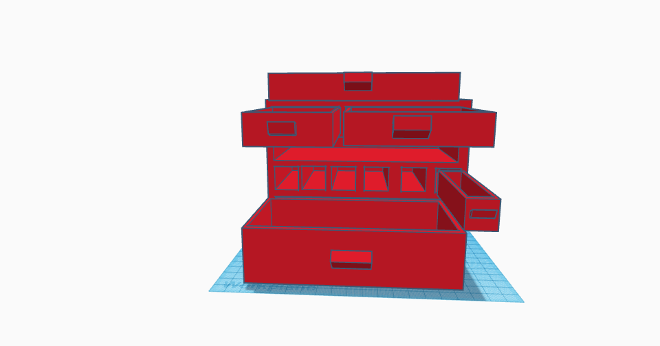 drawer system by superprinter | Download free STL model | Printables.com