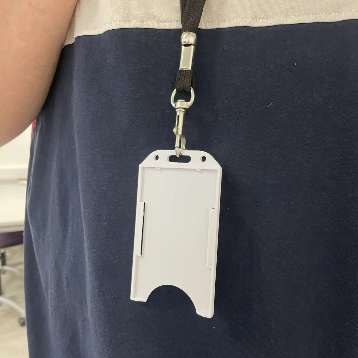 Robust ID badge holder by northerncore | Download free STL model ...
