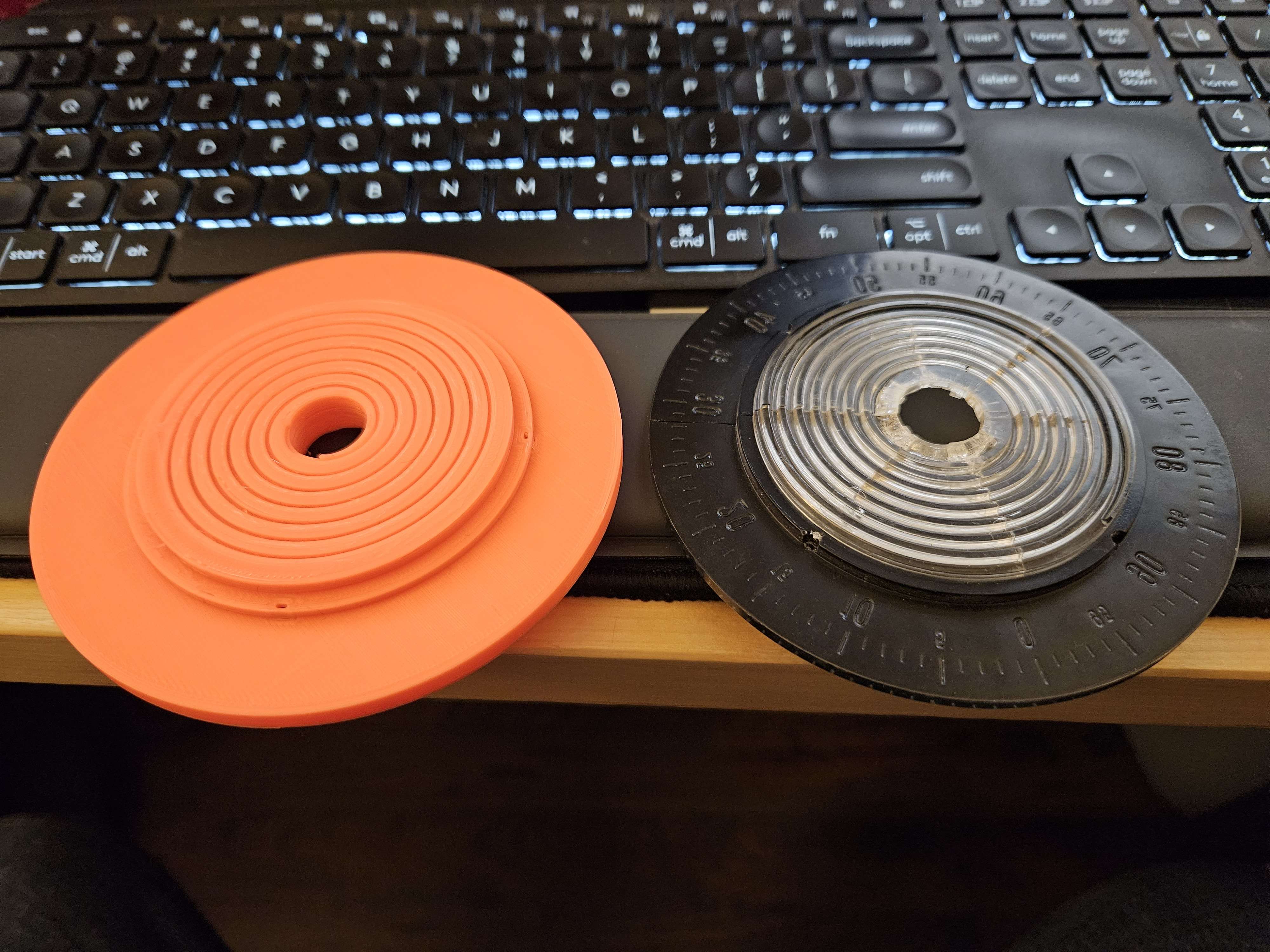 Heathkit SB series circular tuning dial by nvertedflyer | Download free ...