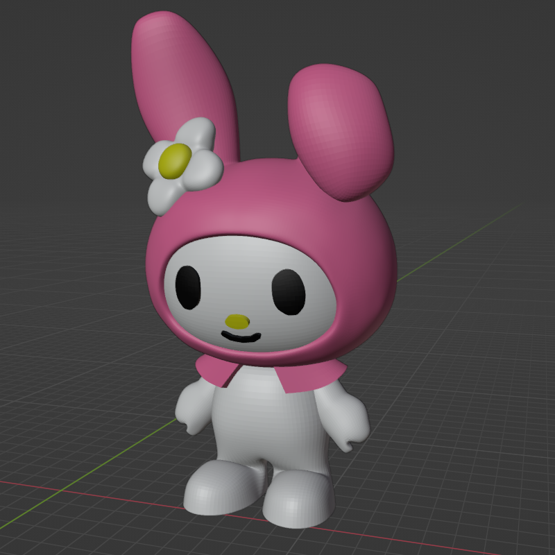 My Melody Figure by Vstrike | Download free STL model | Printables.com