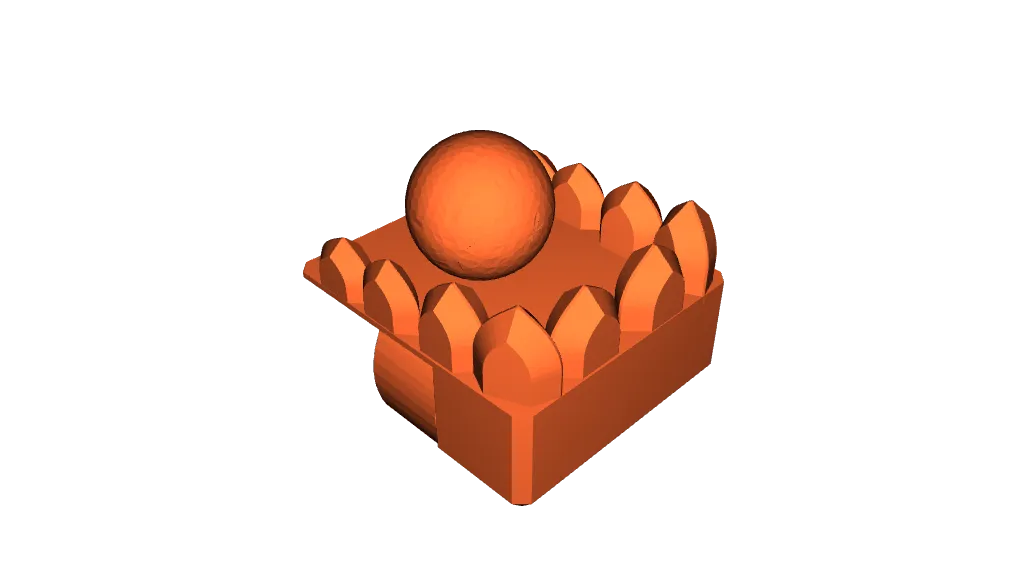 mini 13 head multi color teeth monster pack by PrintablJyngX | Download ...