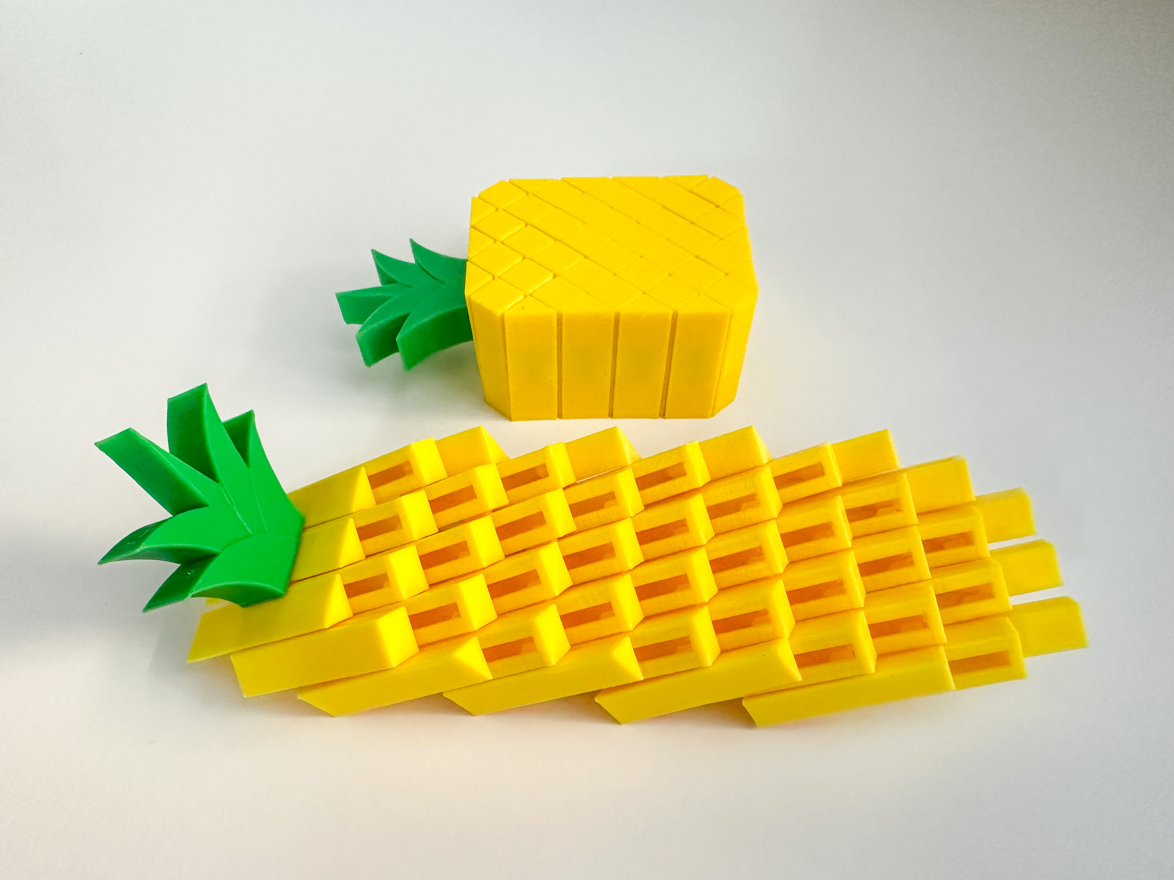 Pixel Pineapple Fidget by 3DPmom | Printables Store