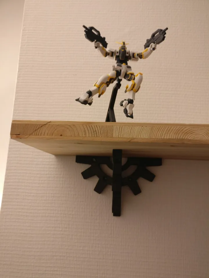 Gear Shelves Bracket by K4shera | Download free STL model | Printables.com