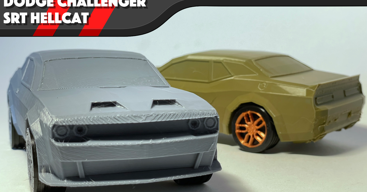 Low-Poly Dodge Challenger SRT Hellcat - Modular Cars da ...
