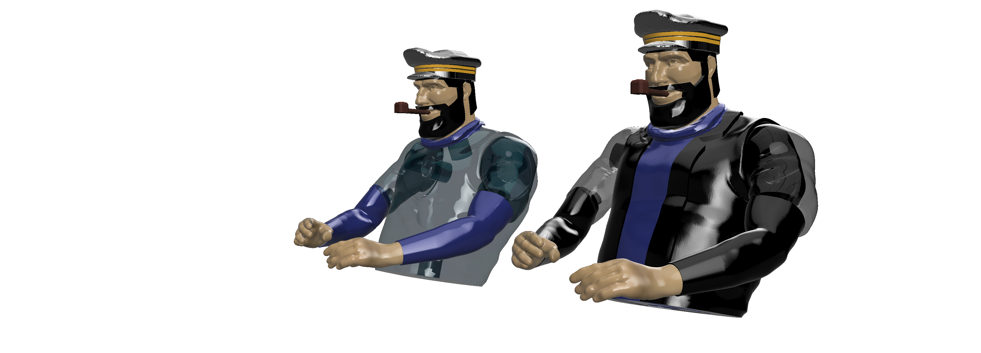 Captain Bruce Upgrade for 3D SETS Family - Ann & Bruce by mbe075 ...