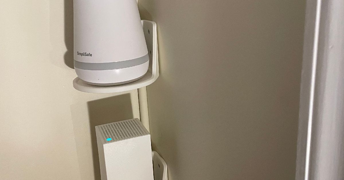 SimpliSafe Base Station Corner Wall Mount por jdavis428 | Descargar ...