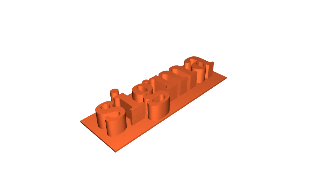 Sigma name plate by Abs | Download free STL model | Printables.com