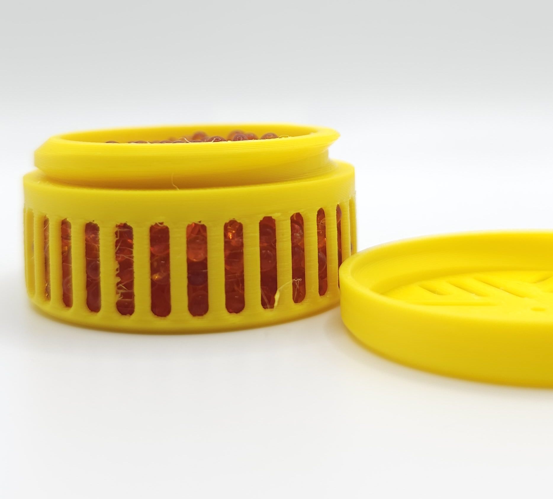 silica container with coarse thread by Timo | Download free STL model ...