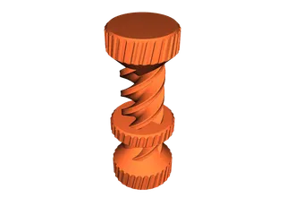 cross helix Fidget Toy by Timo | Download free STL model | Printables.com