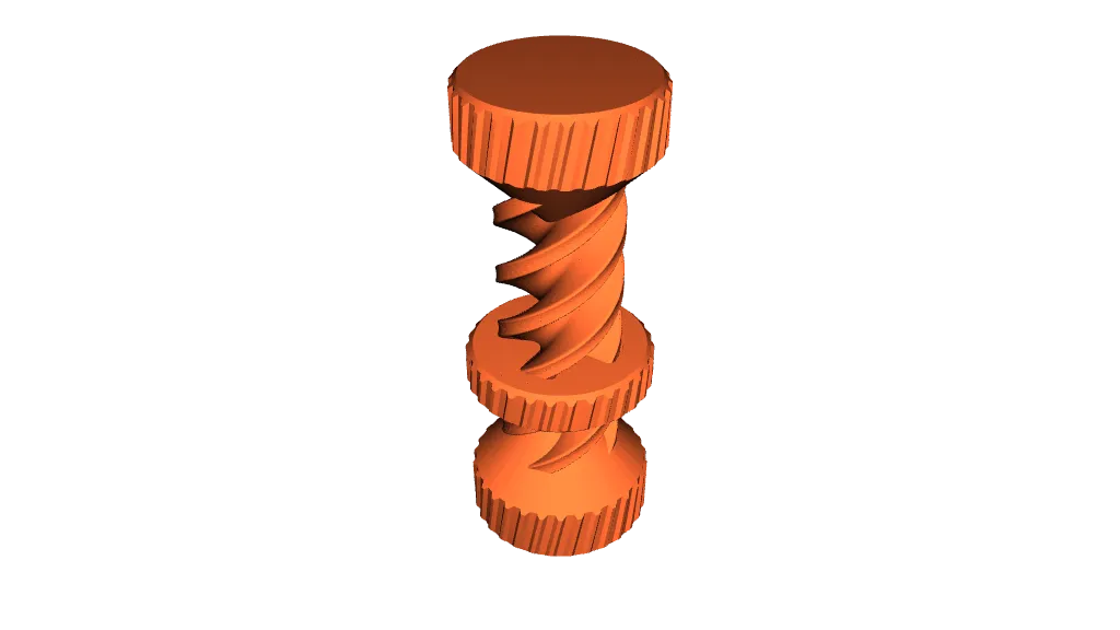 cross helix Fidget Toy by Timo | Download free STL model | Printables.com