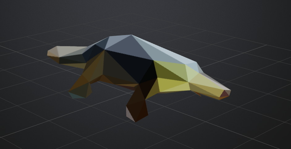 Low Poly Platypus by Liam West | Download free STL model | Printables.com