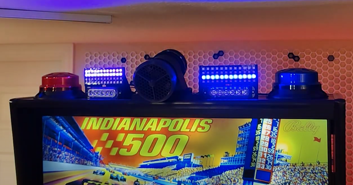 Strobe Flasher Mount by neon.blue | Download free STL model ...