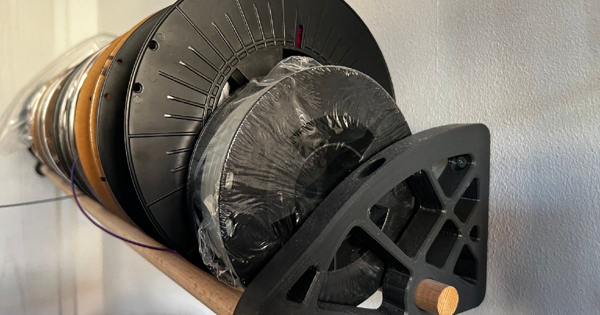 Filament Shelf | Filamentregal by Alex | Download free STL model ...