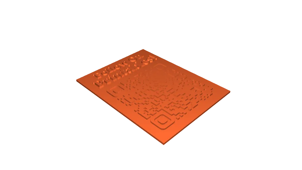Custom QR Code by Simple Guy | Download free STL model | Printables.com