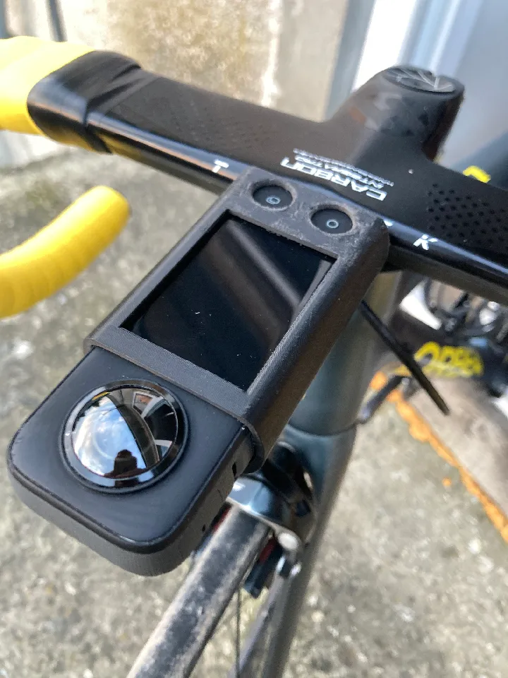 Insta 360 X3 Mount for Bicycle by Mykhailo Krents | Download free STL ...