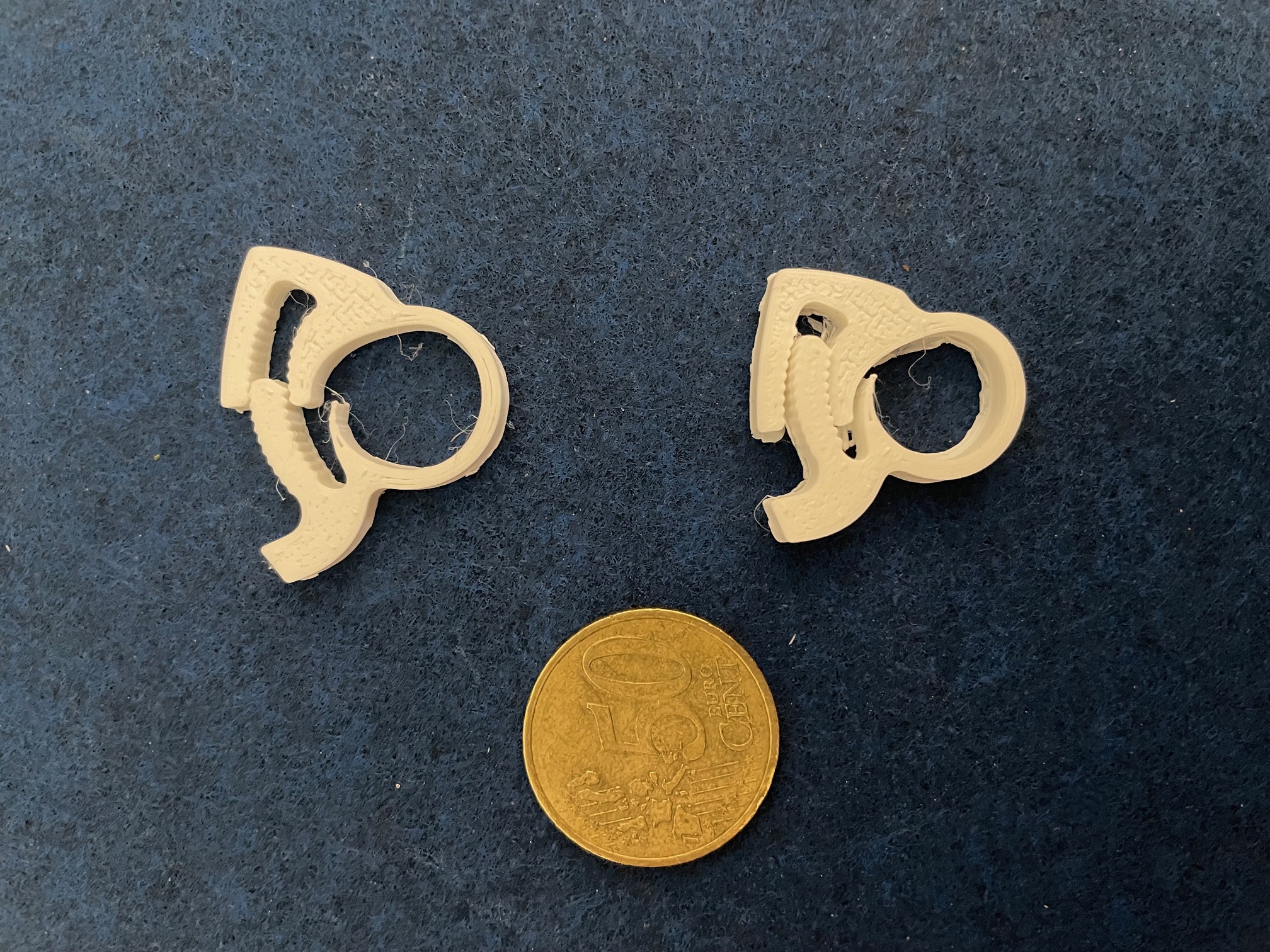 Hose Clip with tooth, ⌀8mm and up, Reusable! Cable Management by Petro ...