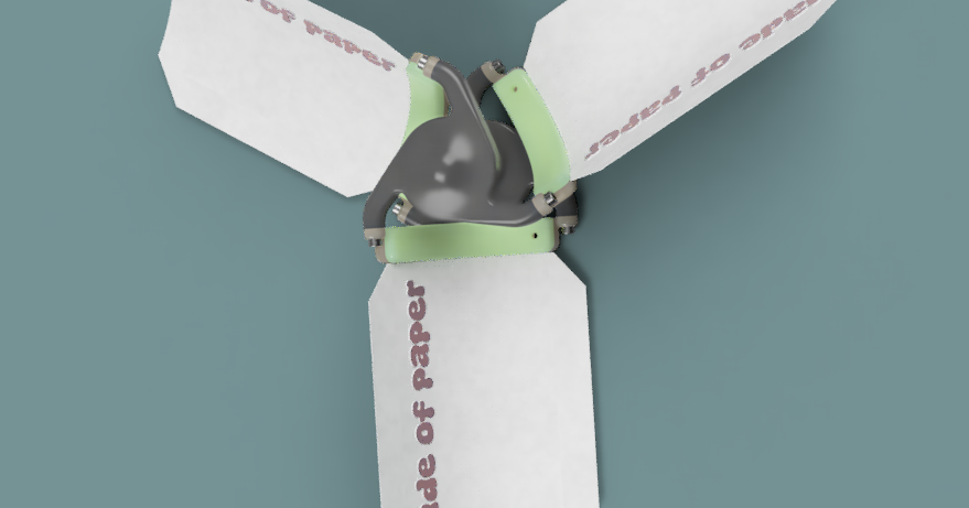wind propeller easy by rain day | Download free STL model | Printables.com