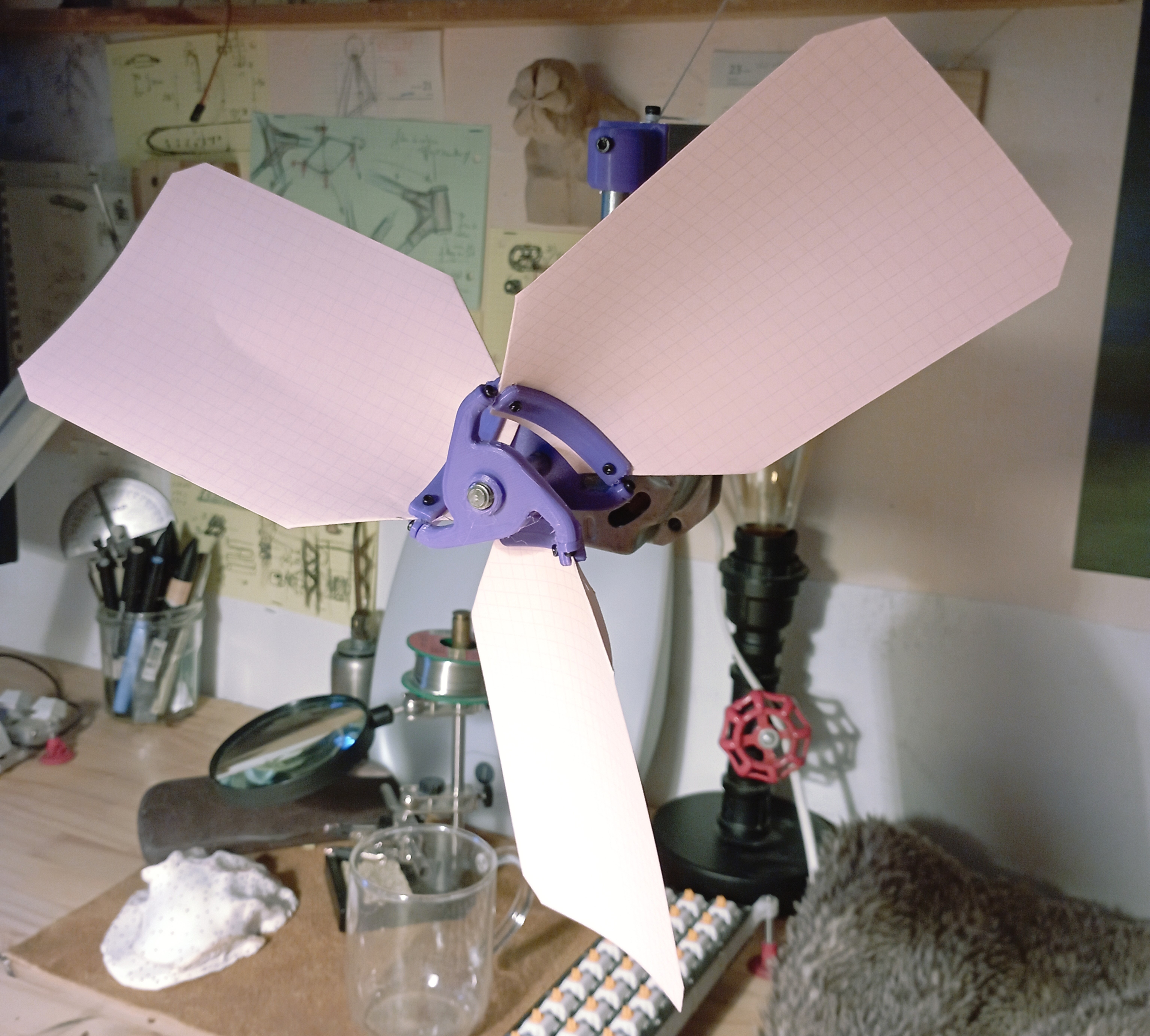 wind propeller easy by rain day | Download free STL model | Printables.com