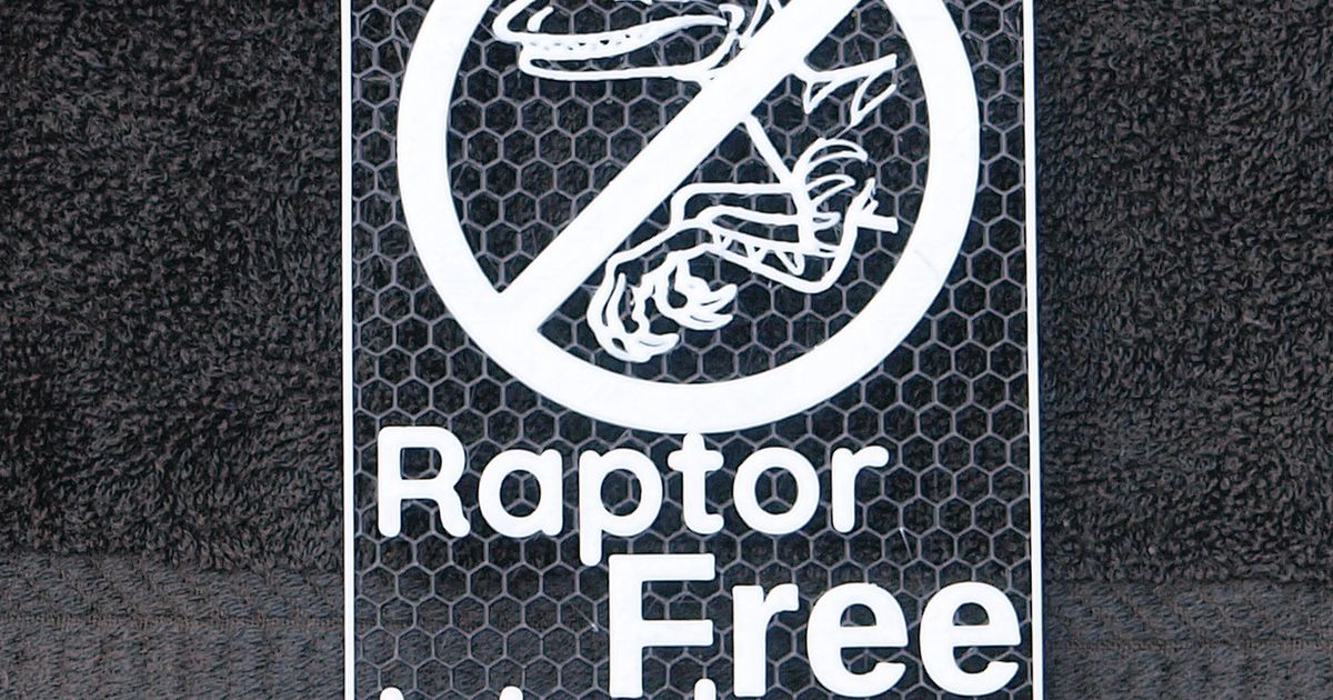 Raptor Free signs by h2odragon | Download free STL model | Printables.com