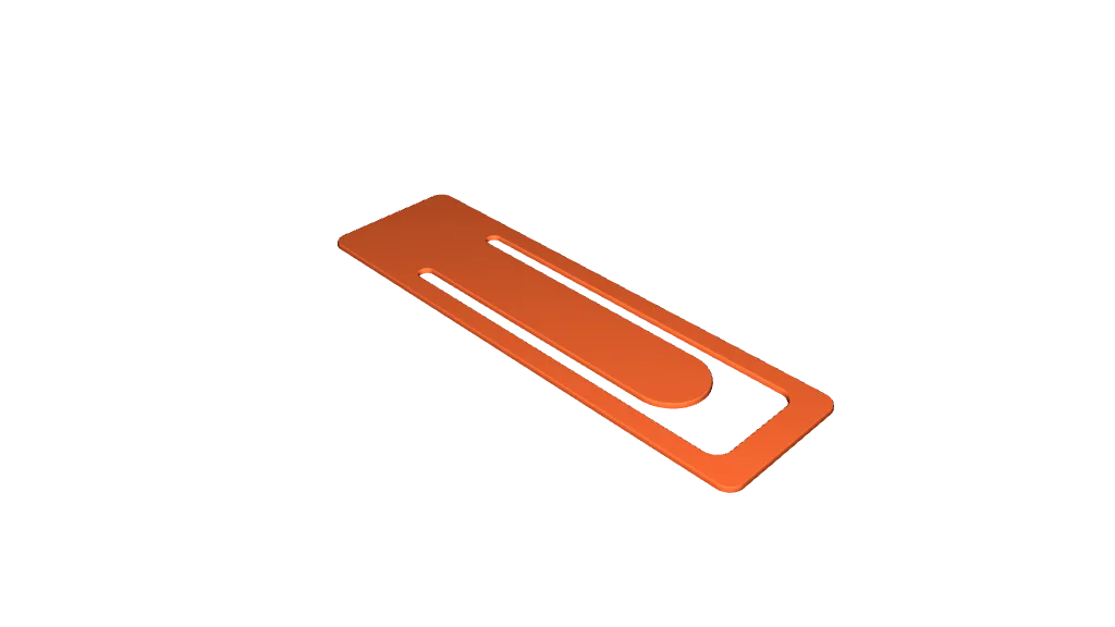 Simple bookmark by Tyler L | Download free STL model | Printables.com