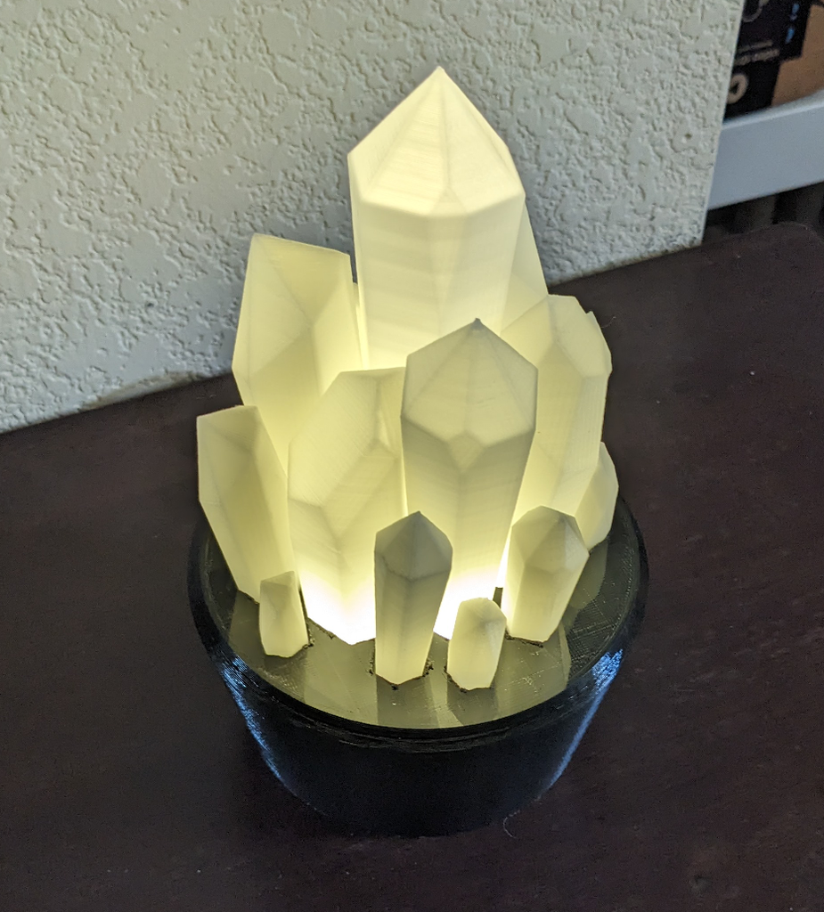 Magical Crystals Lamp by Bitwi | Download free STL model | Printables.com