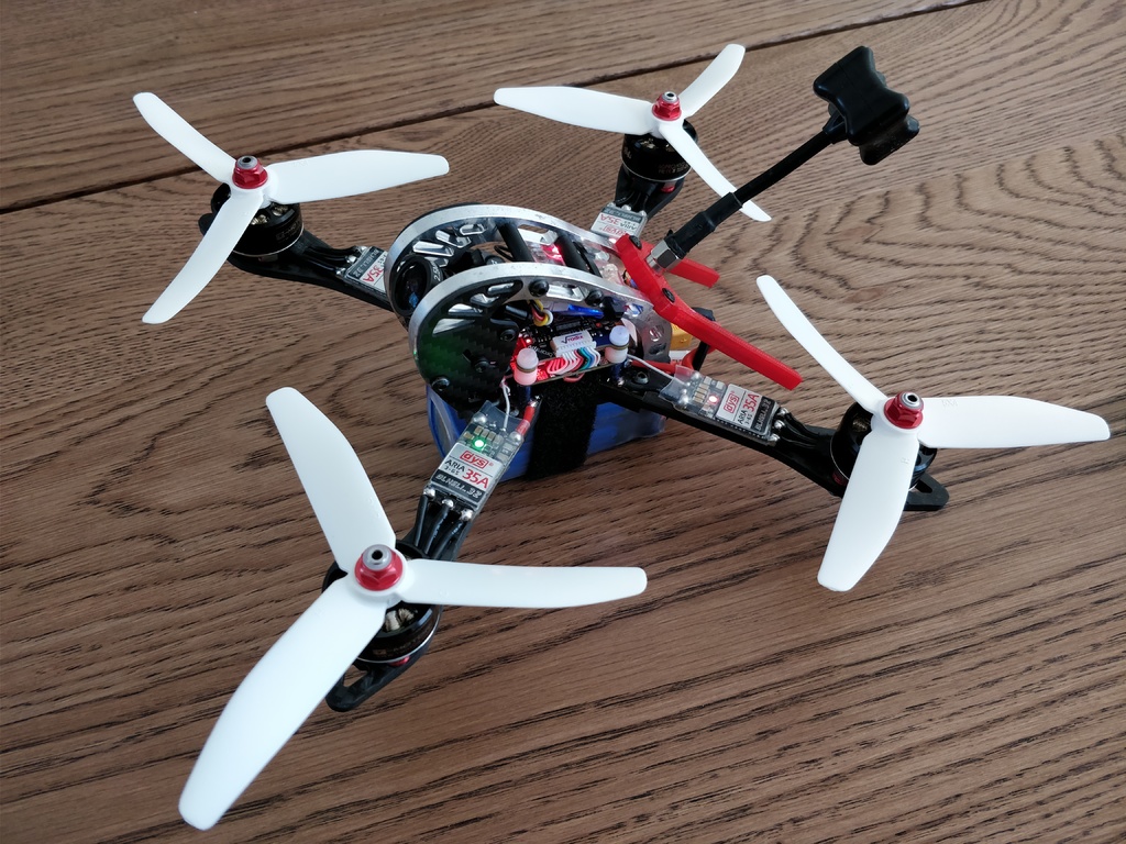 Dquad Obsession Flex RX/FPV Antenna Holder by ps915 | Download free STL ...