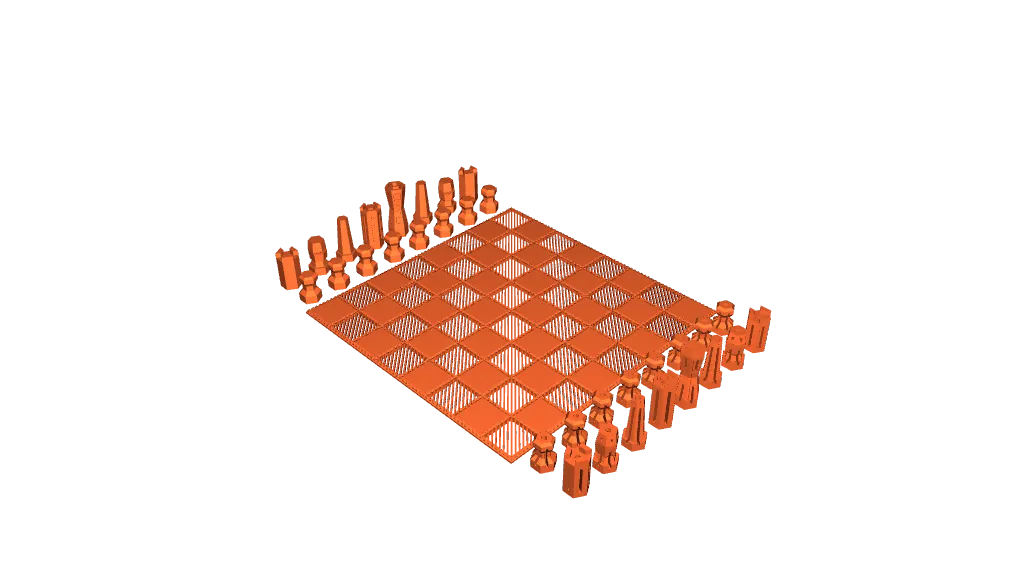 Single-Color Super Mini Chess by Bitwi | Download free STL model ...