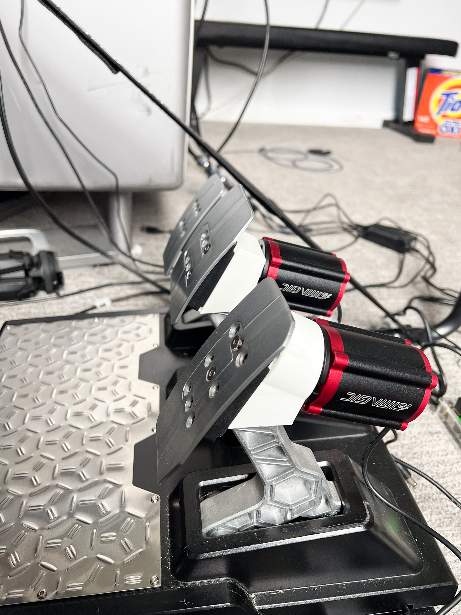 Simagic pedal shaker(pnp-hpr) to thrustmaster tp3lc pedals by sp ...