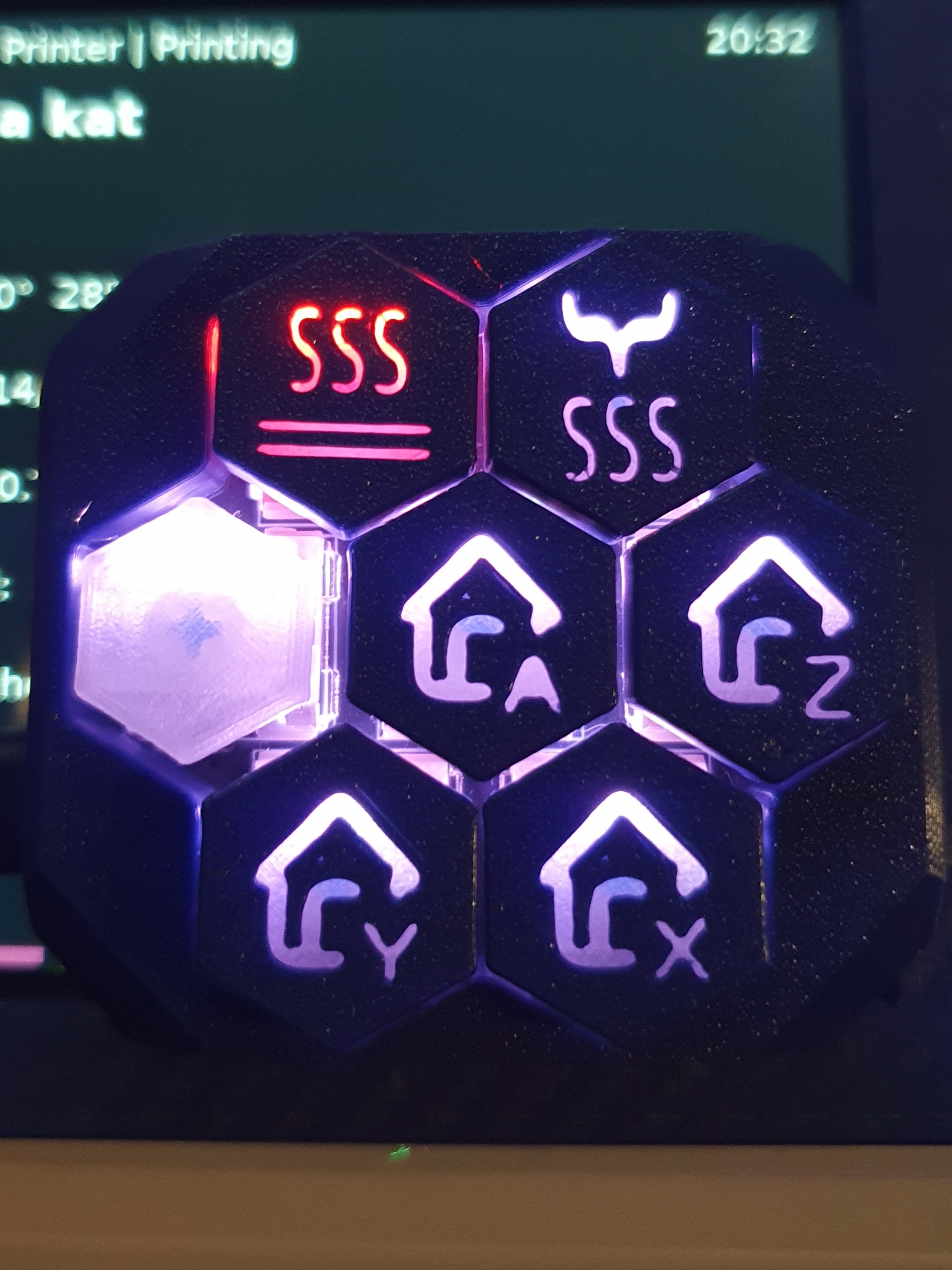 Bigtreetech HBB Button caps by Banditoz | Download free STL model | Printables.com