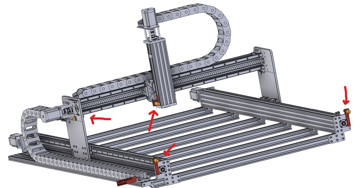 Bulkman3D Ultimate Bee CNC Inductive Limit Switch Conversion by IPIND ...