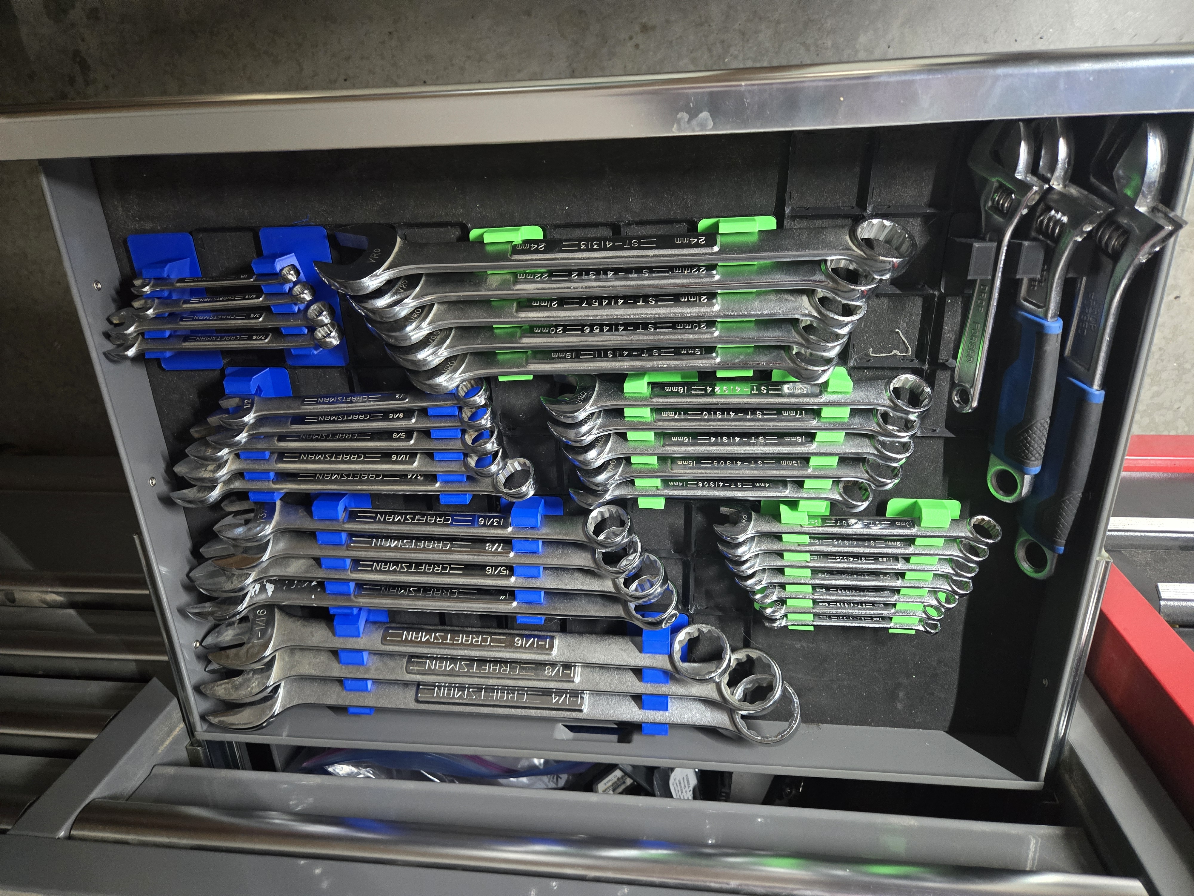 Gridfinity Wrench Holder System by vince o | Download free STL model ...