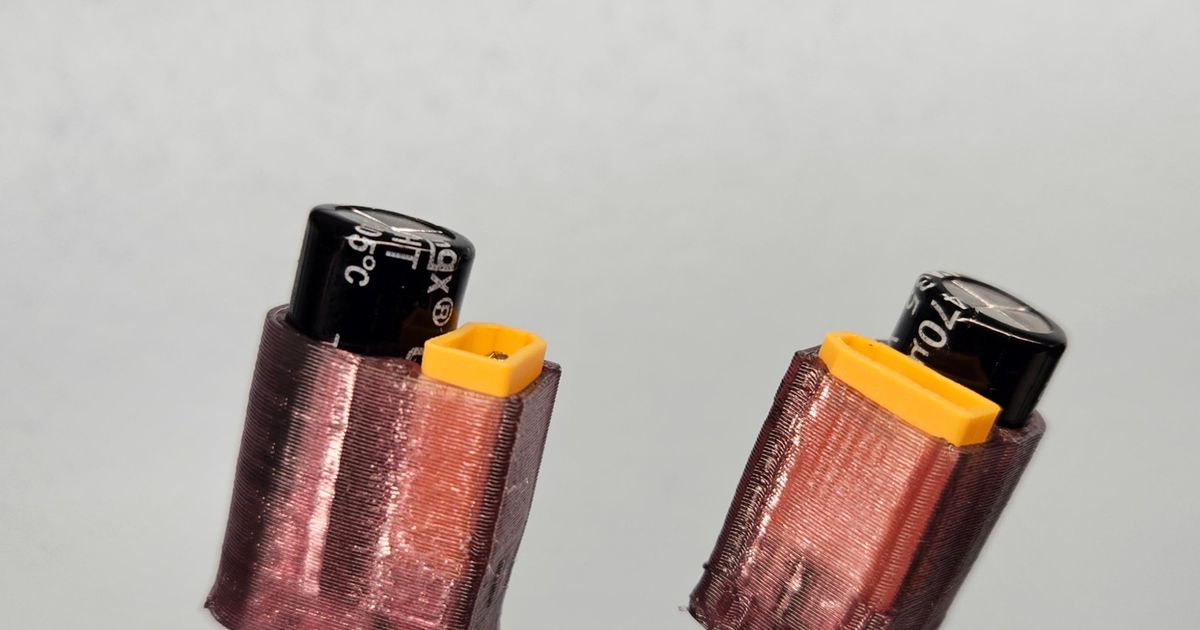 XT30 470uf 35v Capacitor Mount by lolthekidison | Download free STL ...