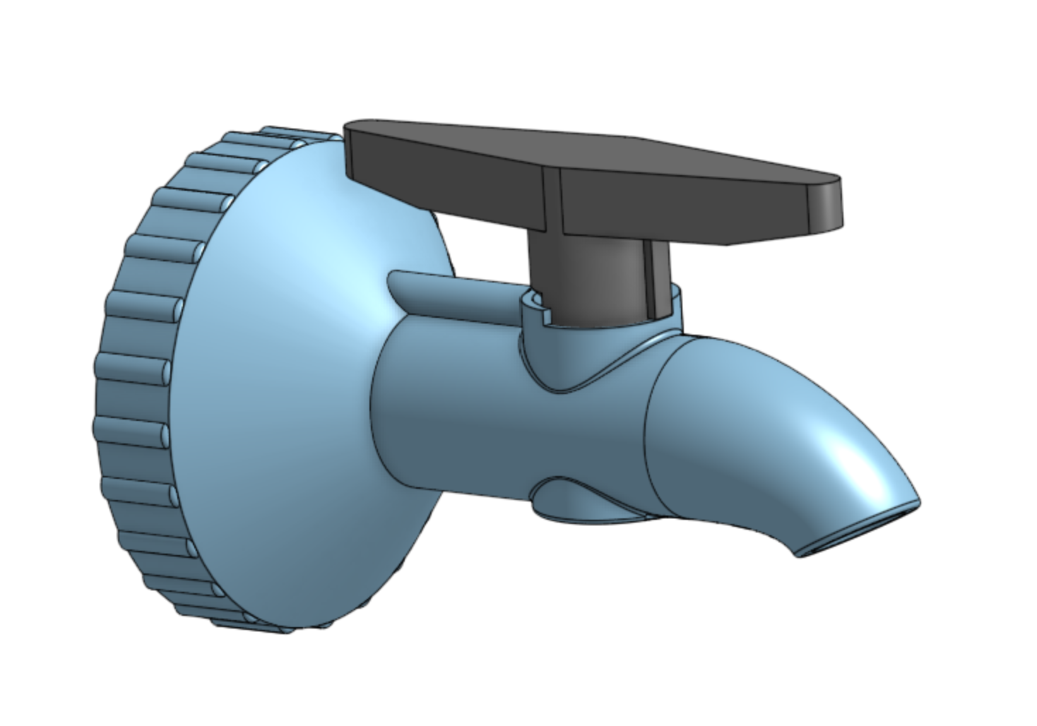 Bottle Faucet by Eric Woo-Shem | Download free STL model | Printables.com
