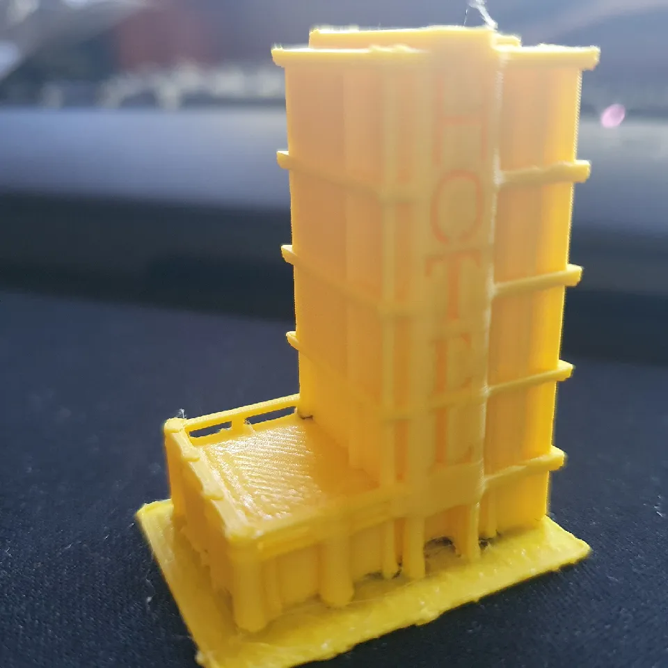 Hotel Building by Mr. hantom | Download free STL model | Printables.com