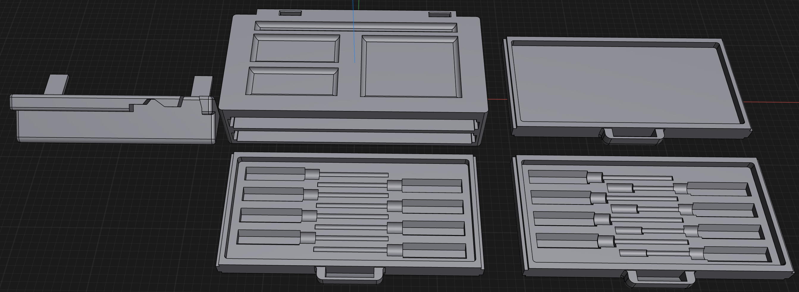 Drawer set and caliper stand by Rama Shunn | Download free STL model ...