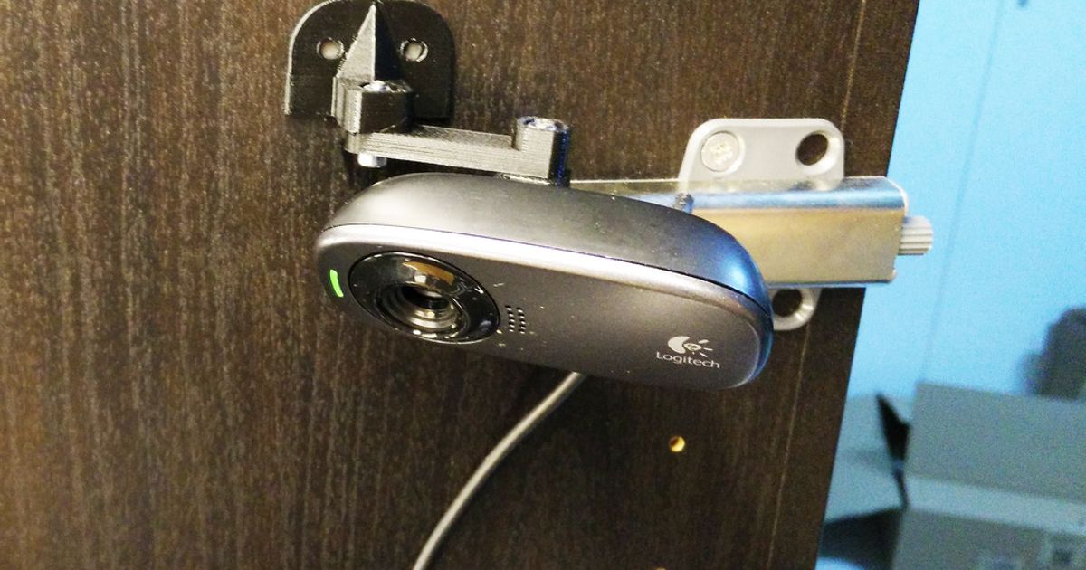 Logitech C270/310 Universal Webcam Mount (Scews or 3M VHB) by ps915 ...