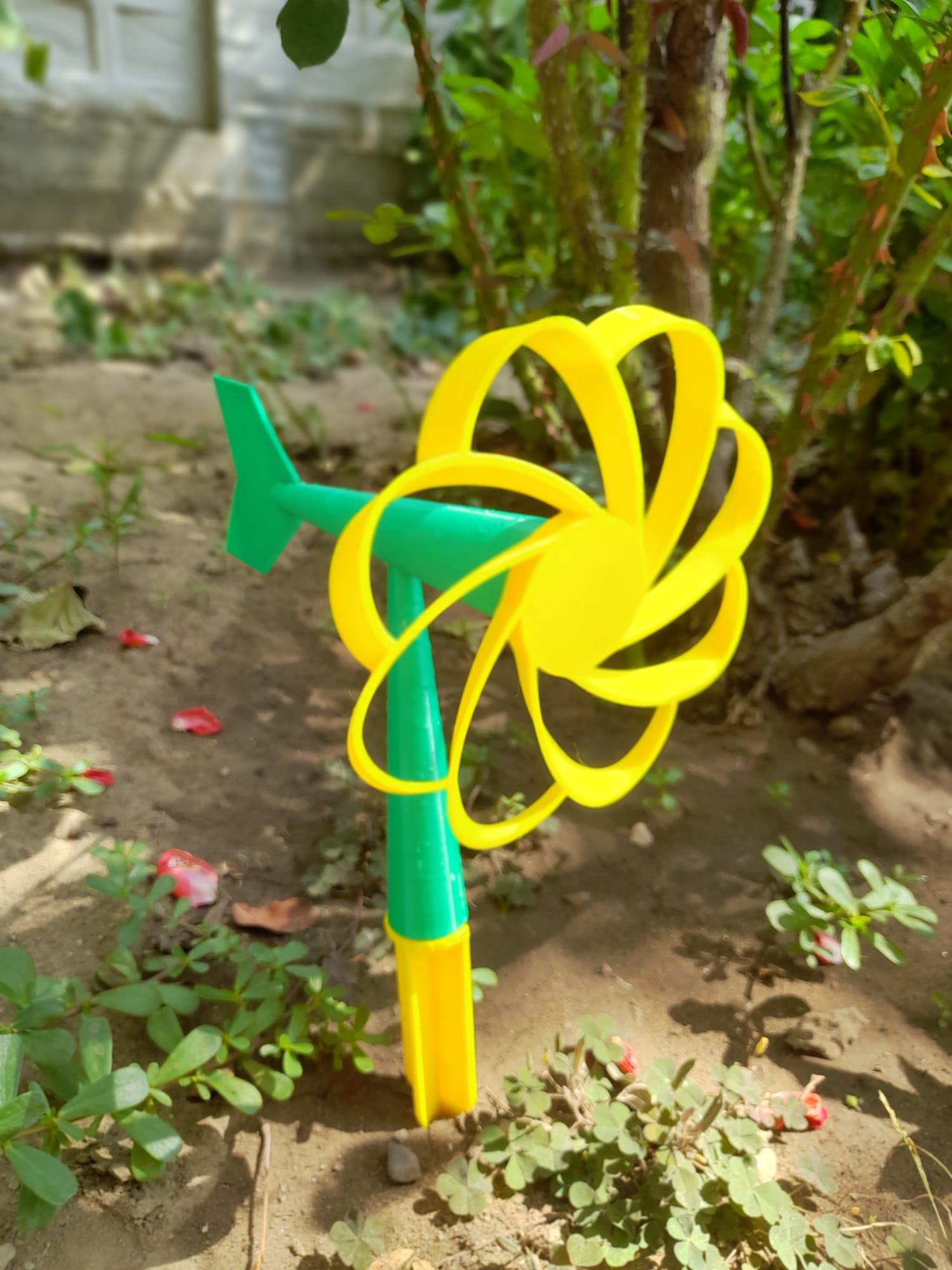 Garden Windmill by tuxiy | Download free STL model | Printables.com