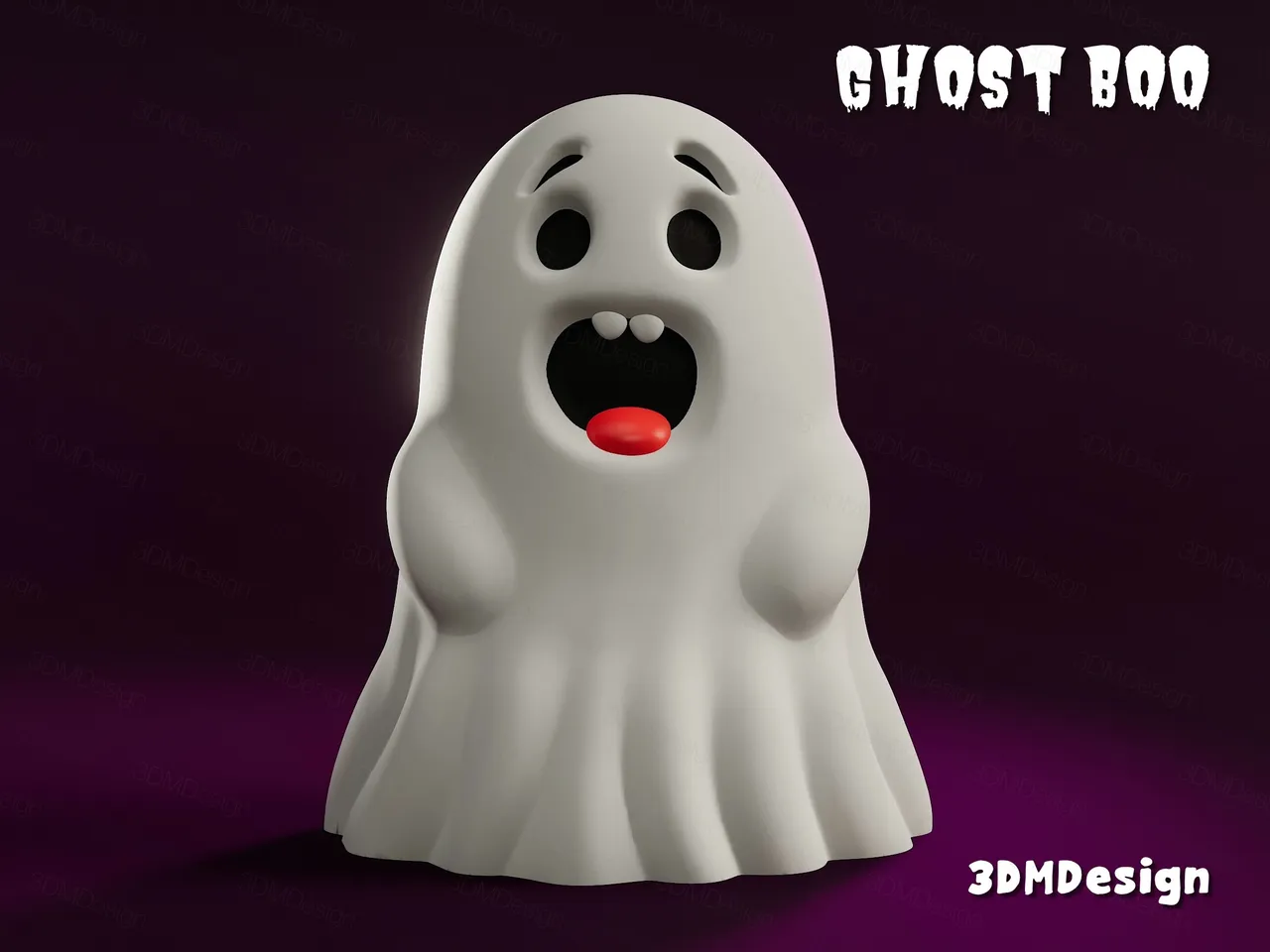 Ghost Boo by 3DMDesign | Download free STL model | Printables.com