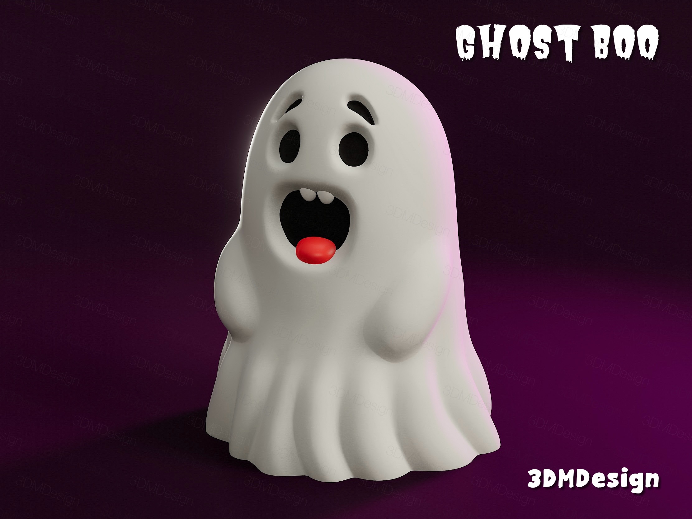 Ghost Boo by 3DMDesign | Download free STL model | Printables.com