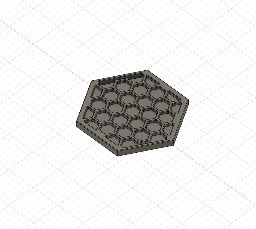 Miniatures Brush Hex Stand by GoMorko | Download free STL model ...