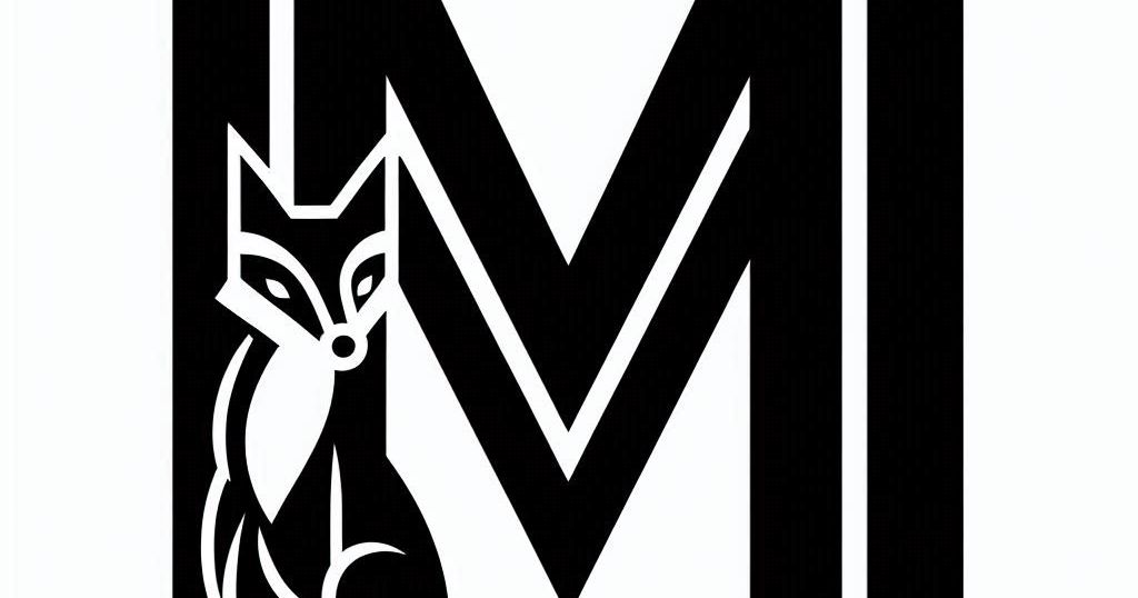 Fox alphabet: Letter M (version 2) by Nina Máčová | Download free STL ...