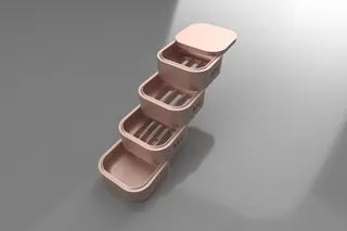 Gridfinity M3 M4 M5 M6 MX Bolt Sorter by Tobias | Download free STL model | Printables.com