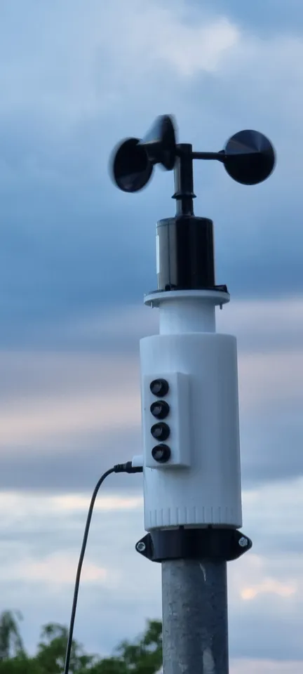 Smart Home Windsensor, Kopplung Shelly Uni und Funkfernbedienung Funkmarkiese/ Smart Home wind ...
