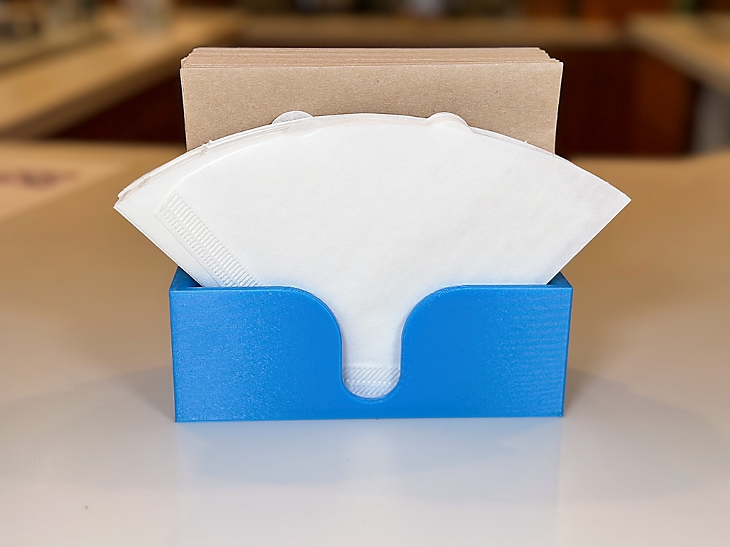 A coffee filter holder for Chemex and Moccamaster No. 4 filters. by ...