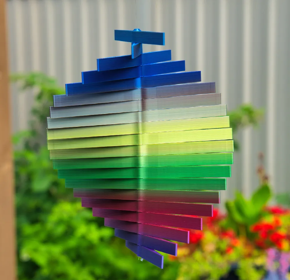 Vertical Wind Spinner by bce.gatien | Download free STL model ...
