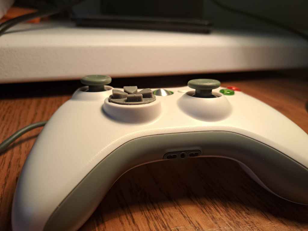 Custom Xbox 360 Controller D-Pad by Jethro____ | Download free STL ...