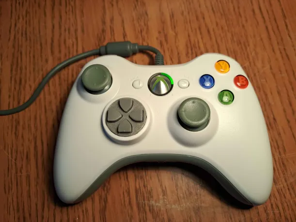 Custom Xbox 360 Controller D-Pad by Jethro____ | Download free STL ...