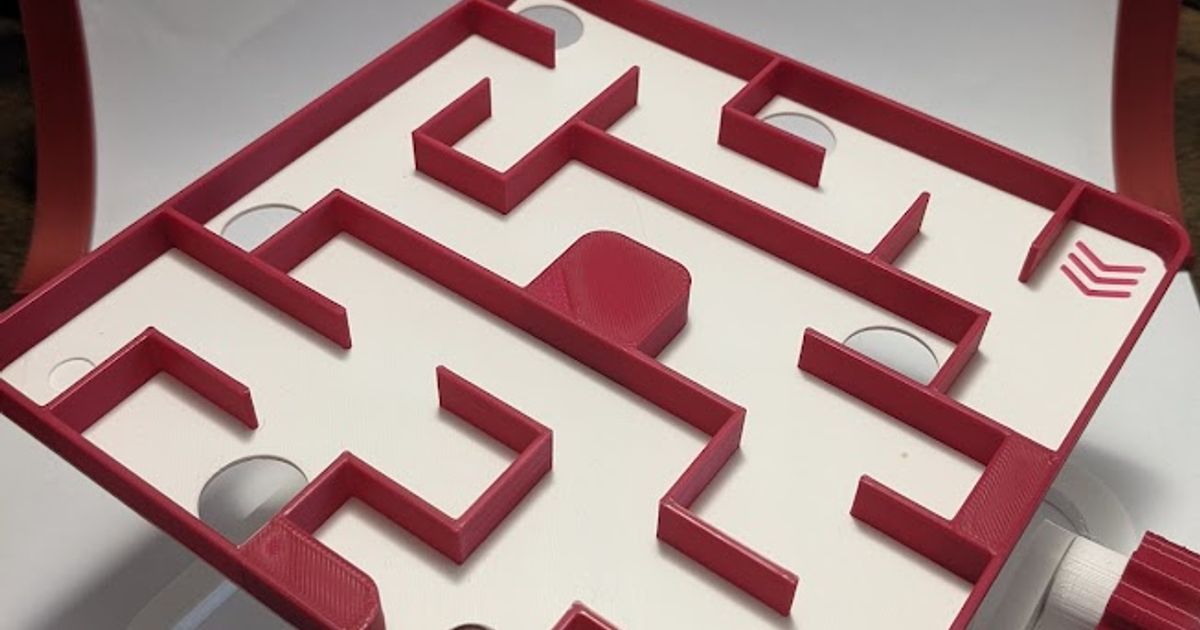 Marble-Maze with holes by HeiLaut | Download free STL model ...