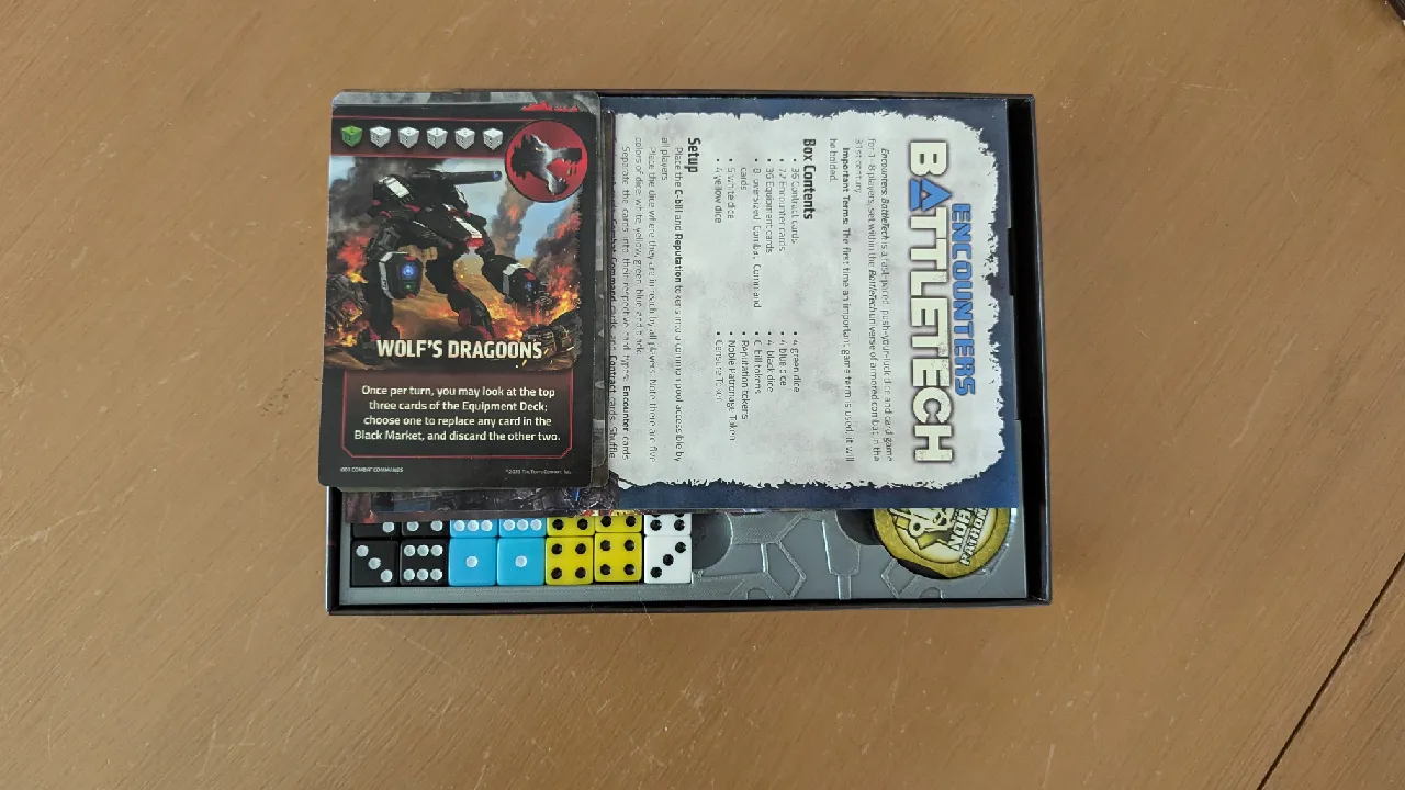 Encounters, BattleTech, Organizational/Play Trays, Catalyst Game Labs ...